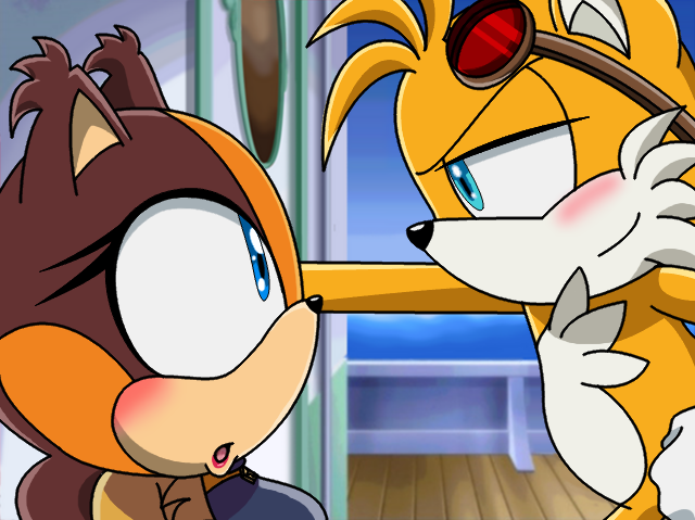 Tails And Sticks Sonic X Rq By Soneamlover On Deviantart