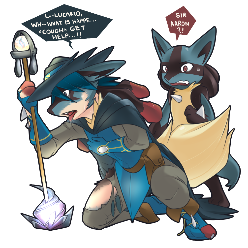 New Beginning Sir Aarons Mega Lucario Tf By Fujoshiineko On Deviantart
