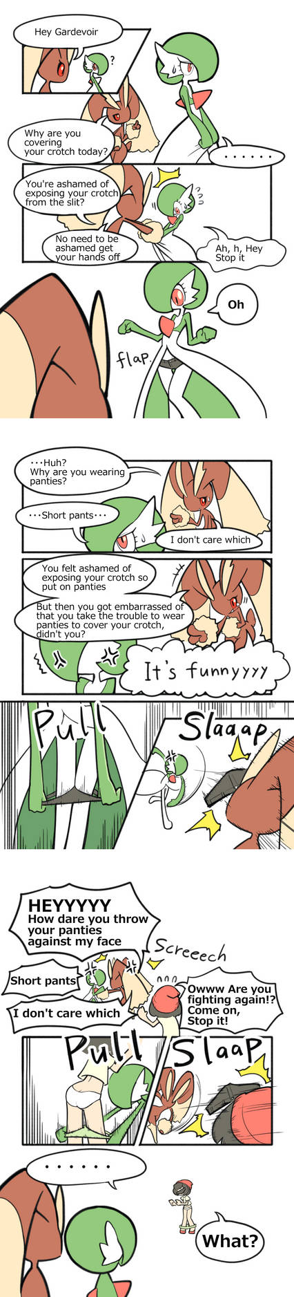 Lopunny And Gardevoir And Pants By Unousaya On Deviantart