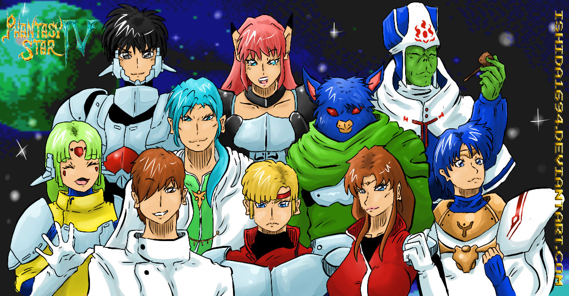 Phantasy Star Iv By Ishida1694 On Deviantart