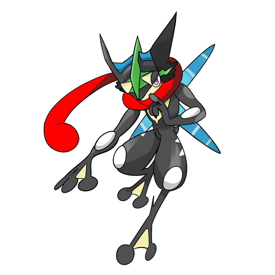 Sam Greninja Shiny Version Request By Hyperagua On Deviantart
