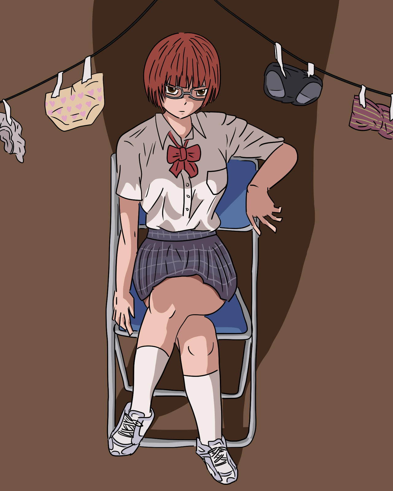 Sawa Nakamura Aku No Hana Fanart By Ratakun On Deviantart