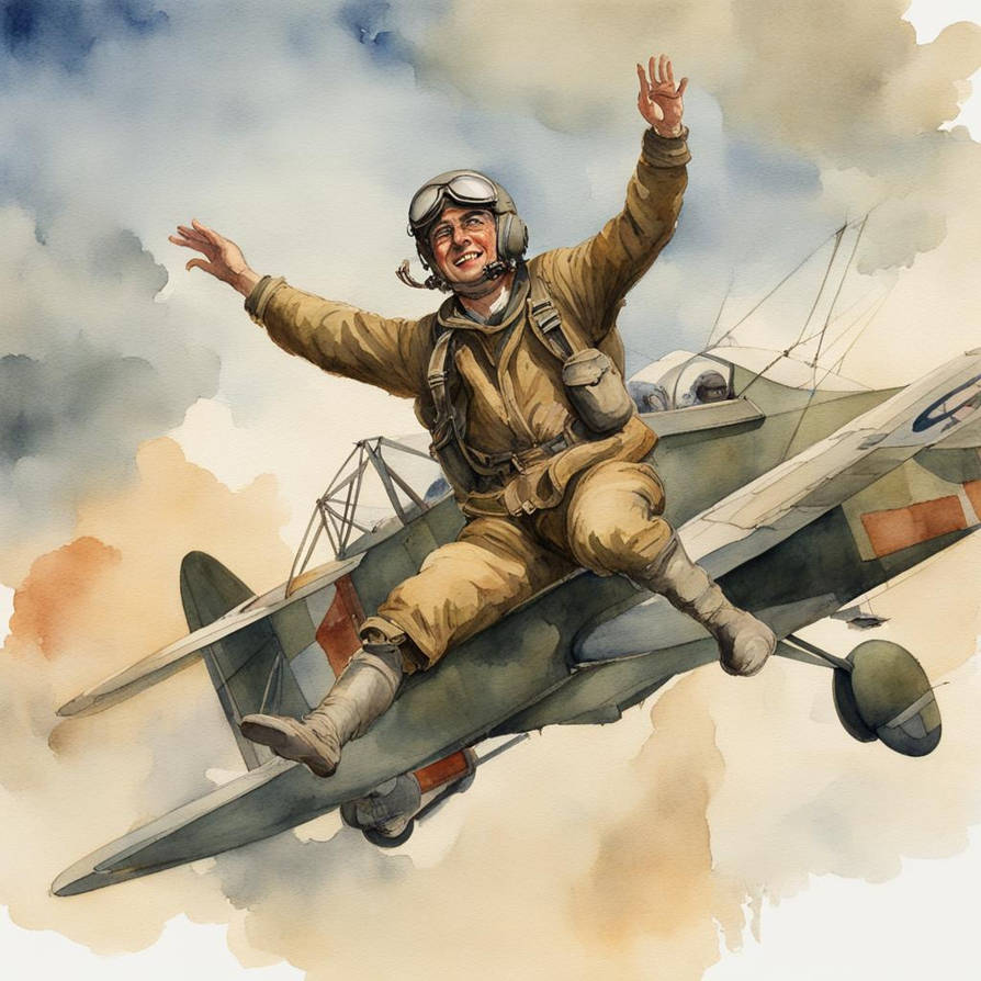 Ai world war 1 pilot by dbot123 on DeviantArt Ai world war 1 pilot by dbot123 on DeviantArt