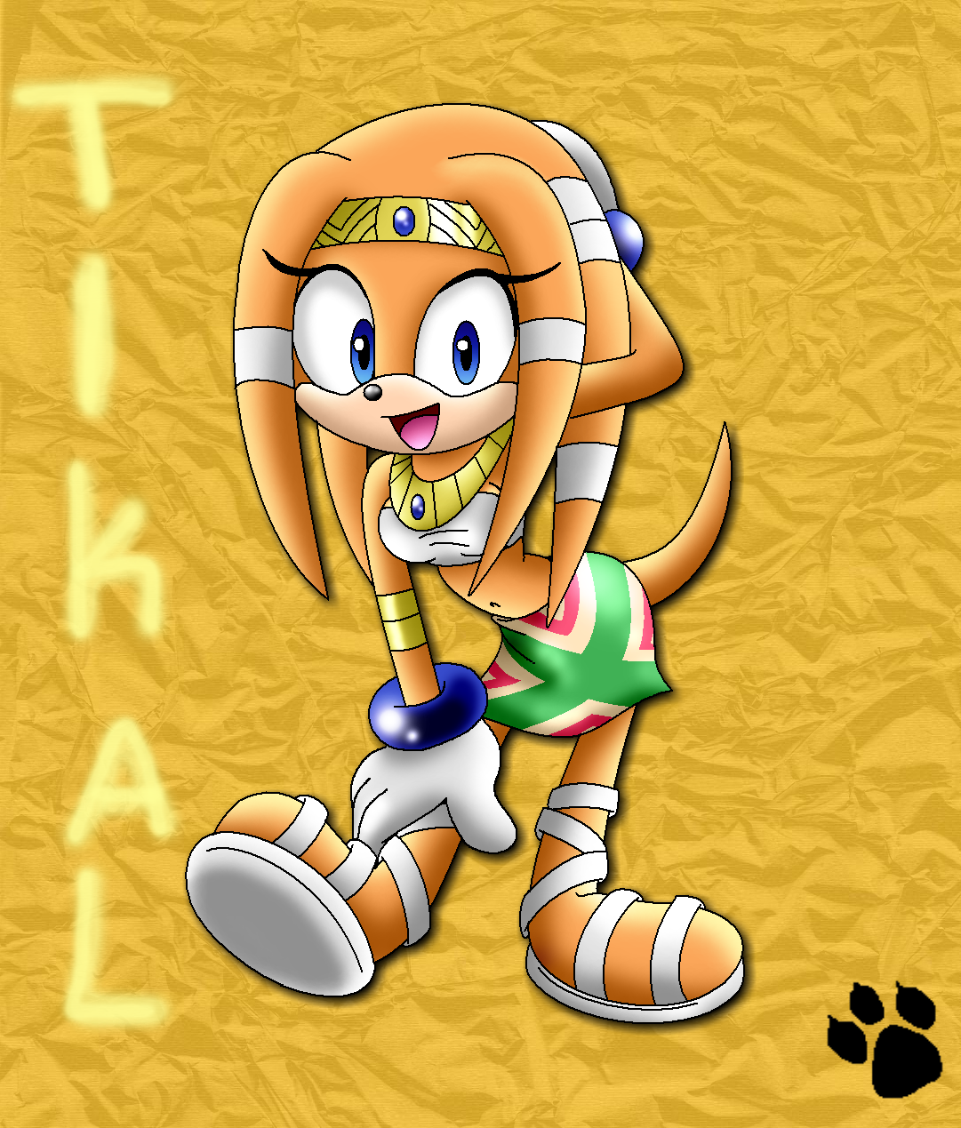 tikal by rouge-bat on DeviantArt