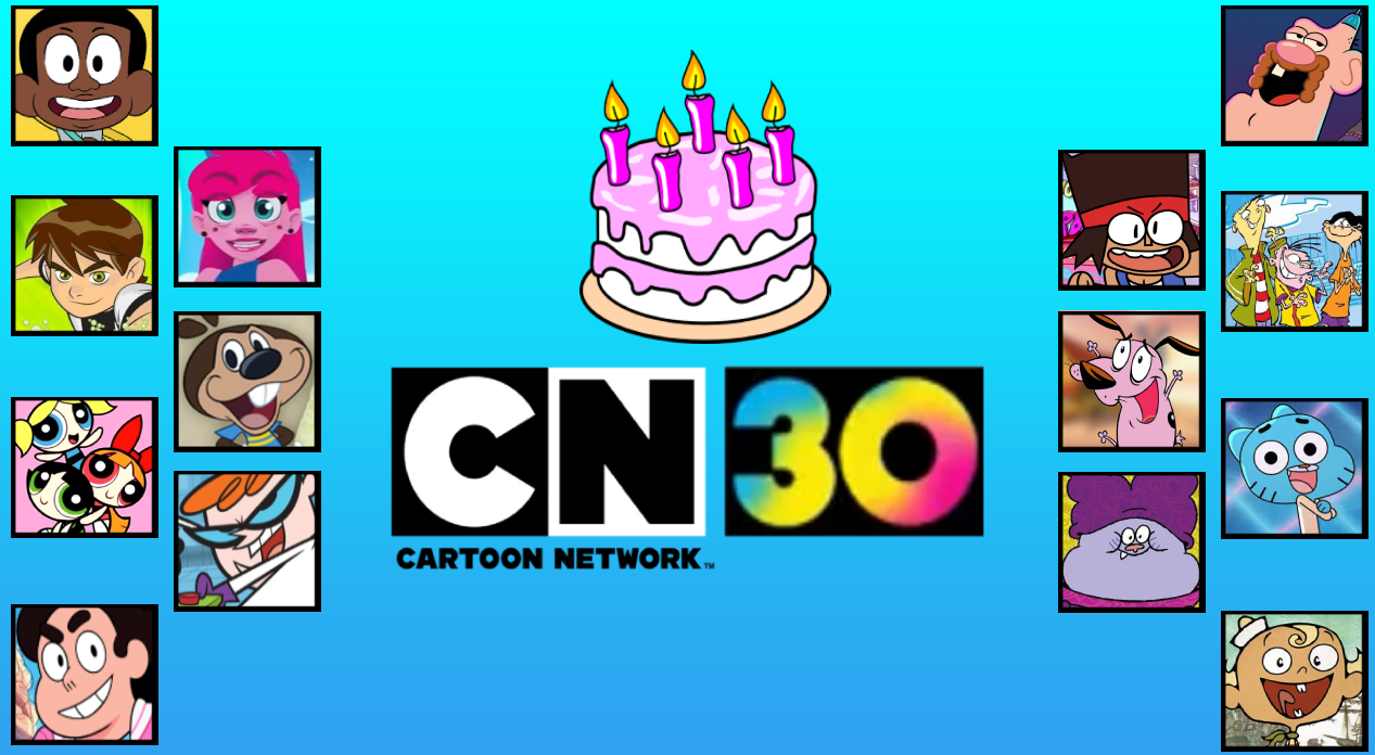 Happy 30th Anniversary To Cartoon Network By Supercharlie623 On Deviantart