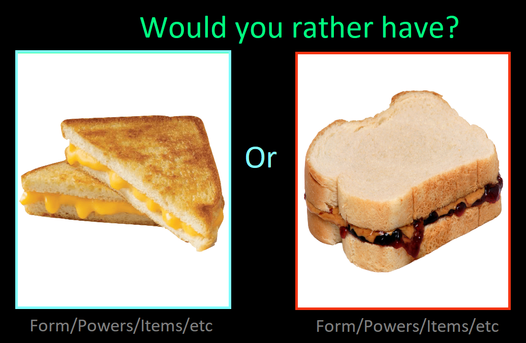 Would You Rather Have Blank Meme By Magicalkeypizzadan On Deviantart