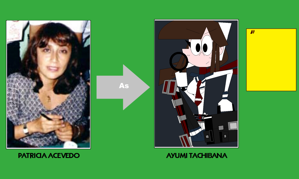 Patricia Acevedo As Ayumi Tachibana By Mariostrikermurphy On Deviantart