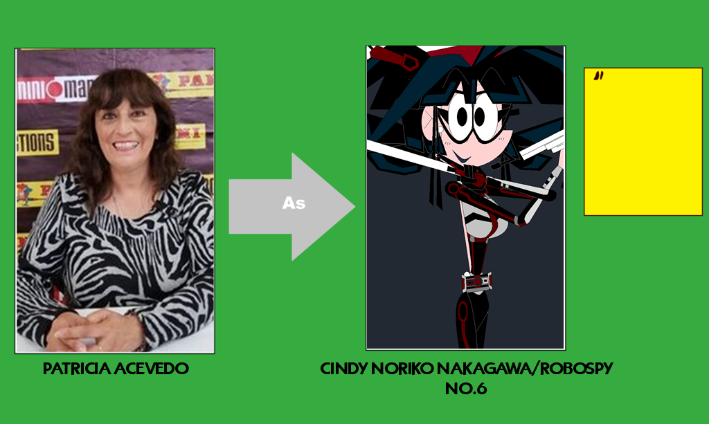 Patricia Acevedo As Cindy Noriko Robospy 6 By Mariostrikermurphy On
