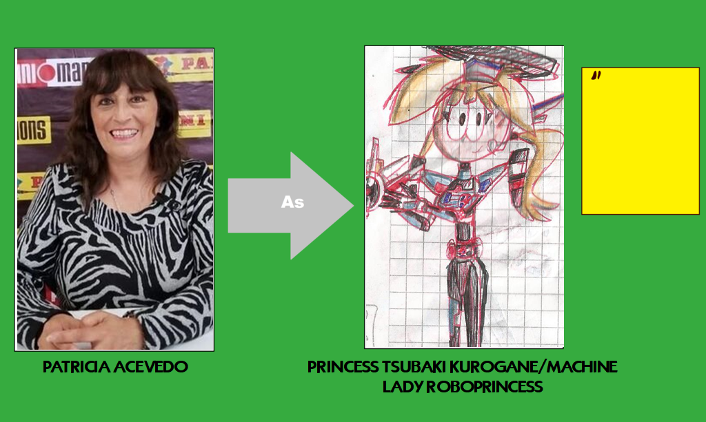 Patricia Acevedo As Tsubaki Kurogane Roboprincess By Mariostrikermurphy