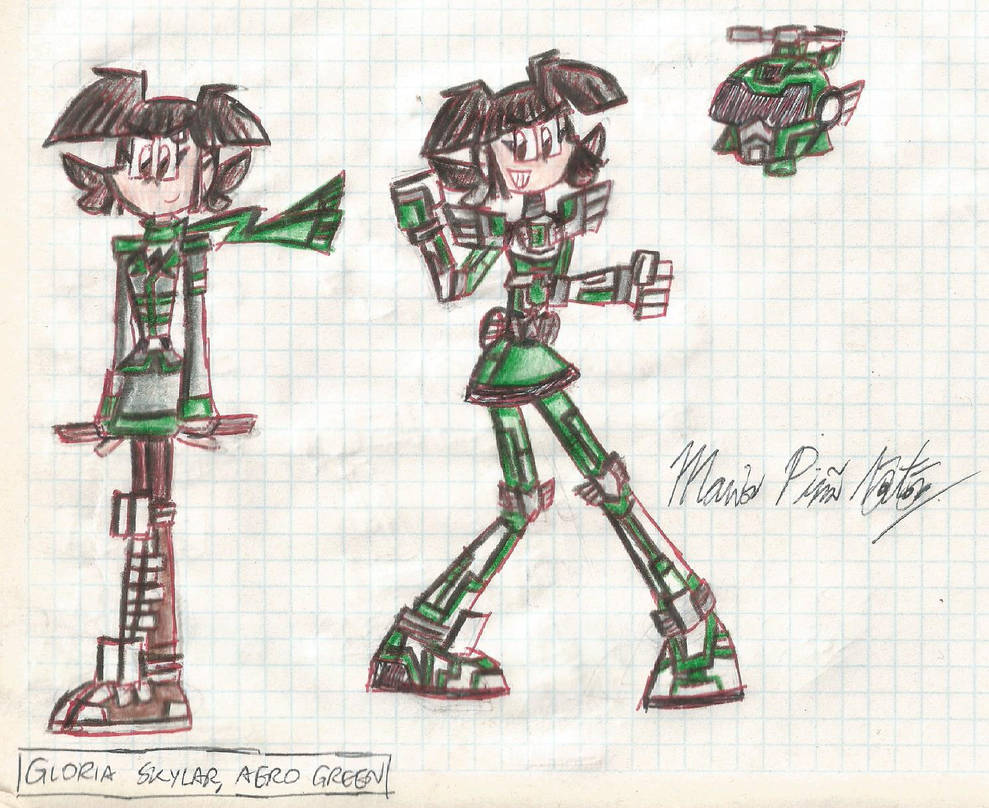 Gloria Skylar Aero Green By Mariostrikermurphy On Deviantart