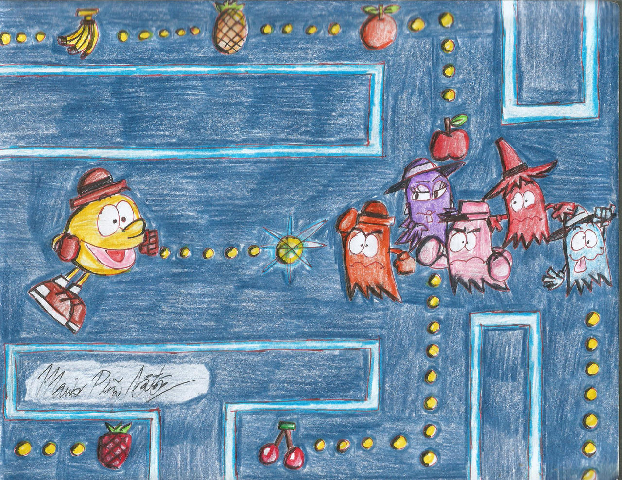 Pac Man By Mariostrikermurphy On Deviantart