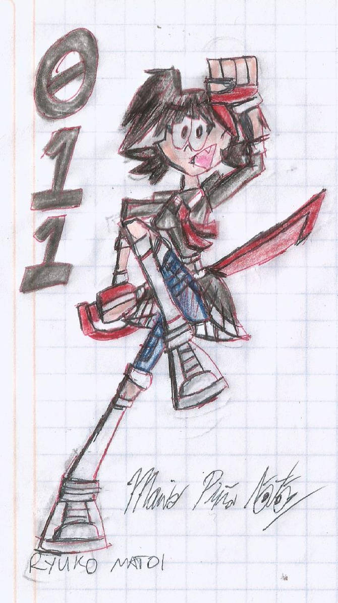 Black Night Of February 11 Ryuko Matoi By Mariostrikermurphy On Deviantart