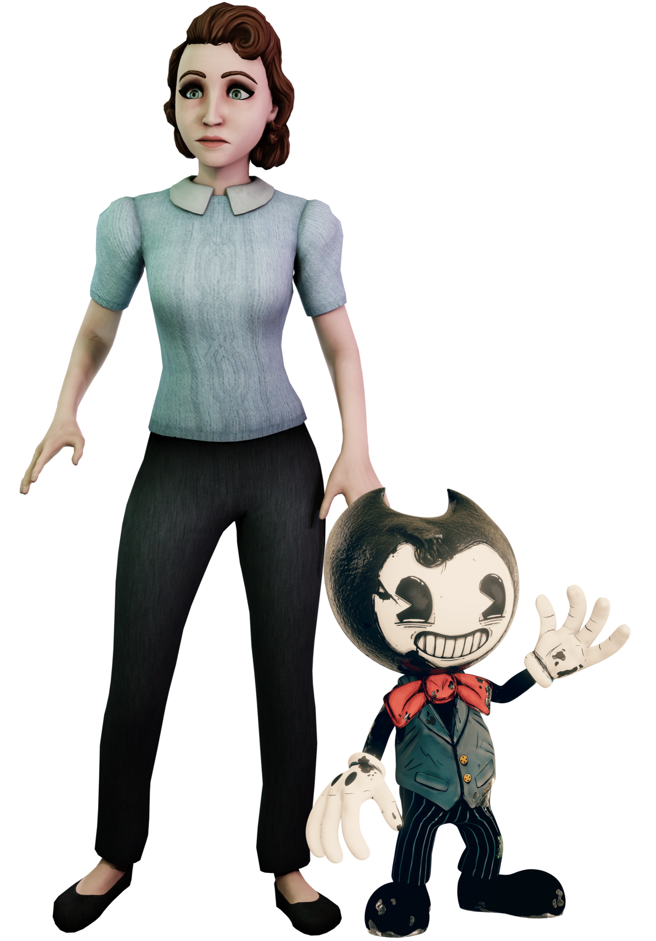 Audrey And Her Son Bendy By Noe3210 On Deviantart