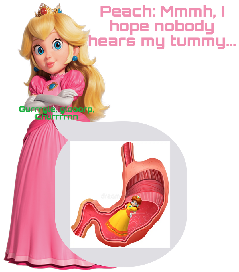 Princess Peach Ate Princess Daisy By Noe3210 On Deviantart