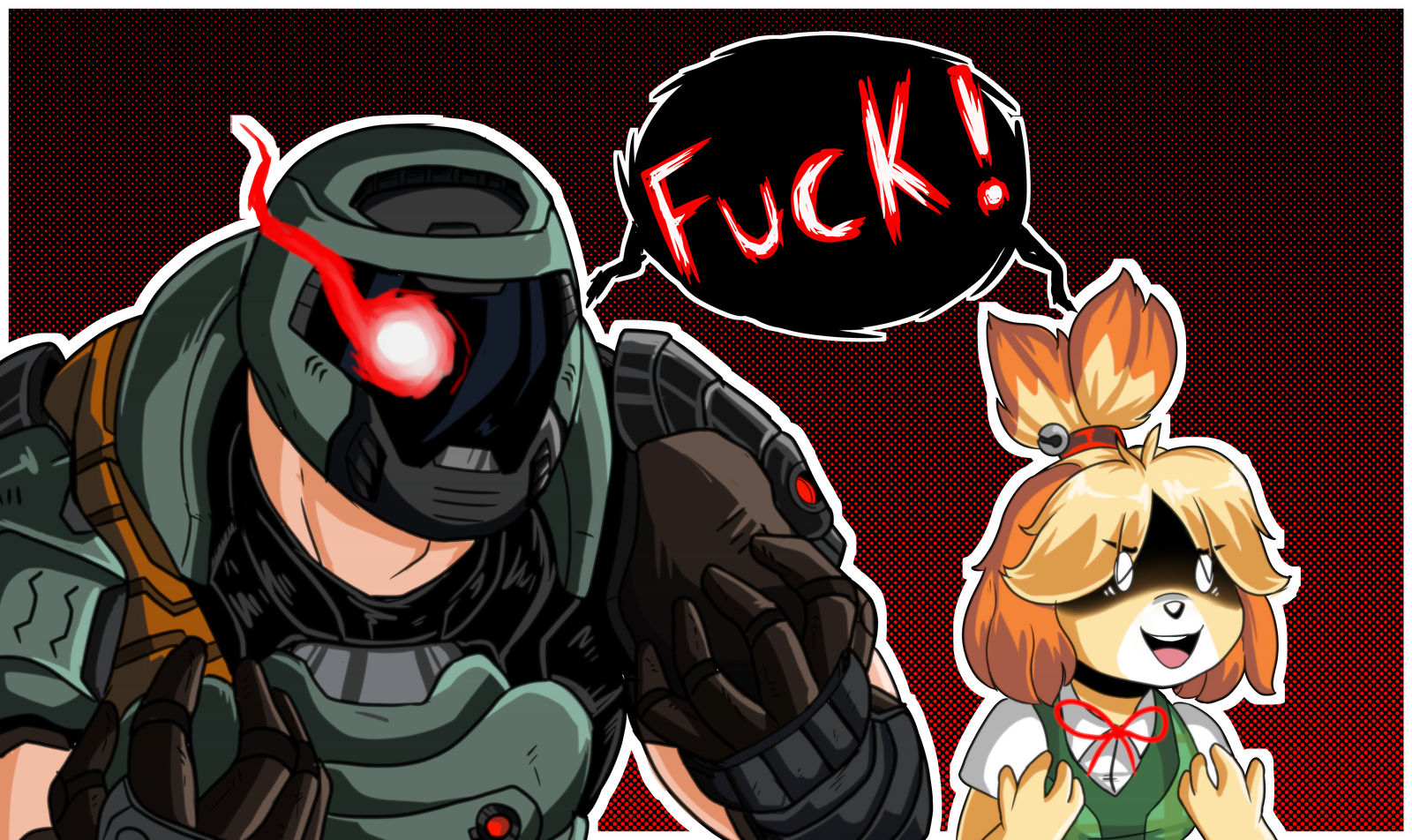 Doom Slayer And Isabelle Fuck By Killergh0st On Deviantart