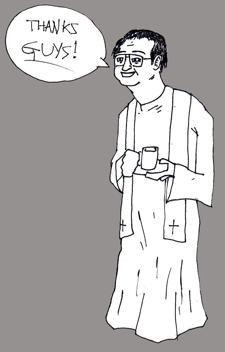 Fr. Pat Moroney O.M.I. by gimponwheels on DeviantArt