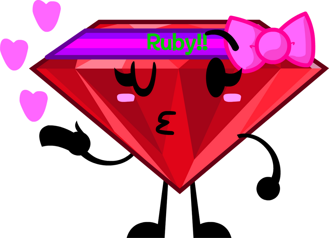 Ruby Blowing Kisses With Hearts By Jm66amazingart On Deviantart