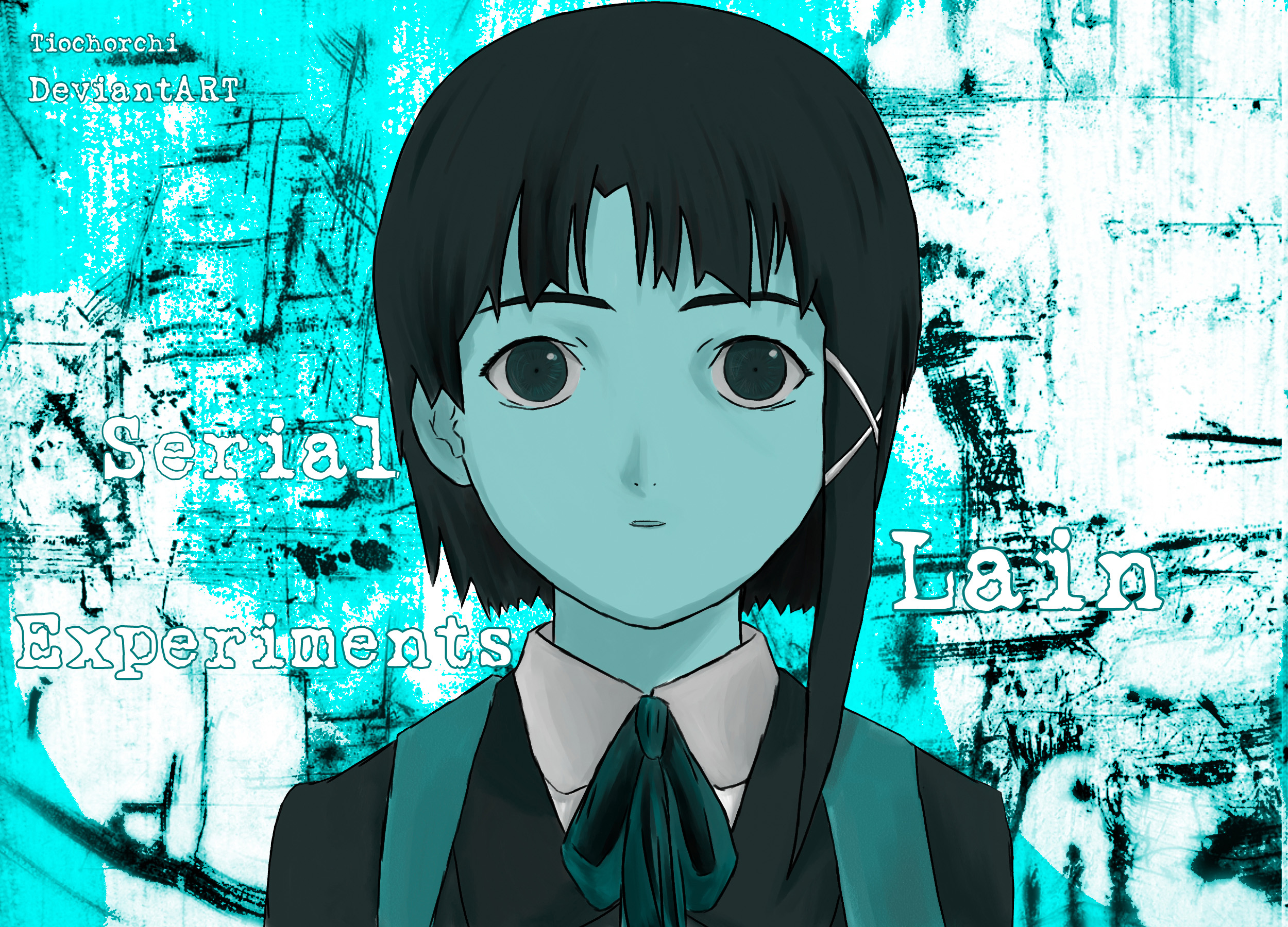 Blue: Serial Experiments Lain by Tiochorchi on DeviantArt Blue: Serial Experiments Lain by Tiochorchi on DeviantArt