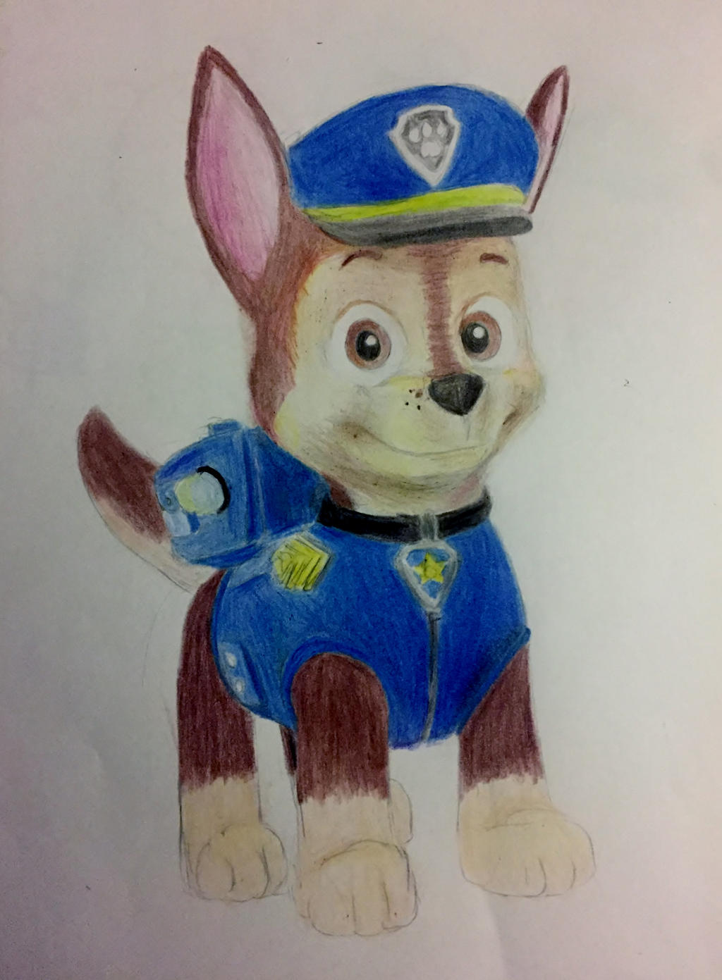 Paw Patrol Chase By Tkh Arts On Deviantart