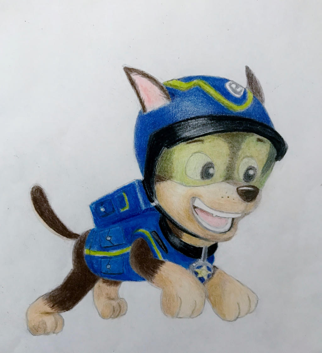 Paw Patrol Chase Spy By Tkh Arts On Deviantart