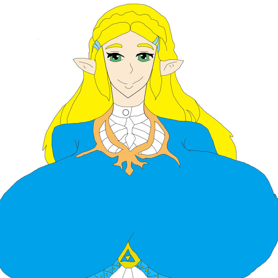 Princess Zelda Big Boobs By Dedekjfeuhuehu On Deviantart