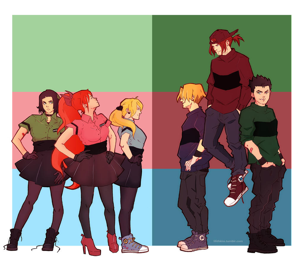 Ppg X Rrb By Lilithkiss00 On Deviantart