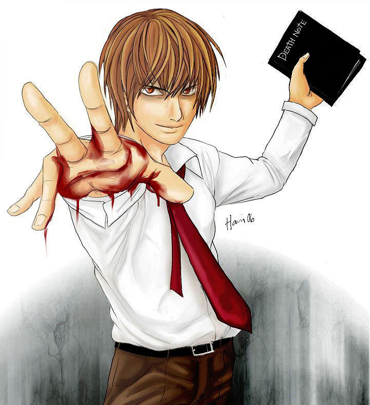 Yagami Raito by Hani7 on DeviantArt