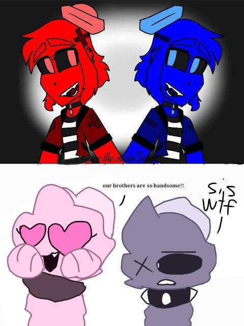 The New Metal Twins Reacting To There Brothers By Silverpaw40 On Deviantart