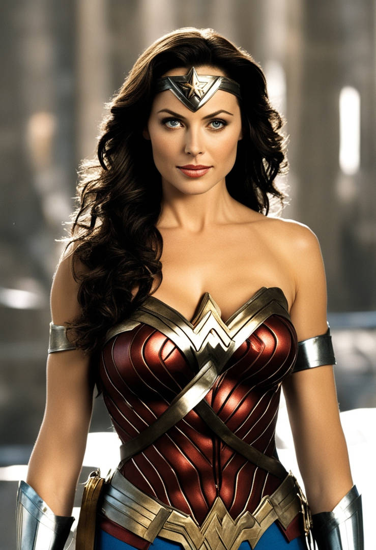 Erica Durance As Wonder Woman By Adeldu13 On Deviantart