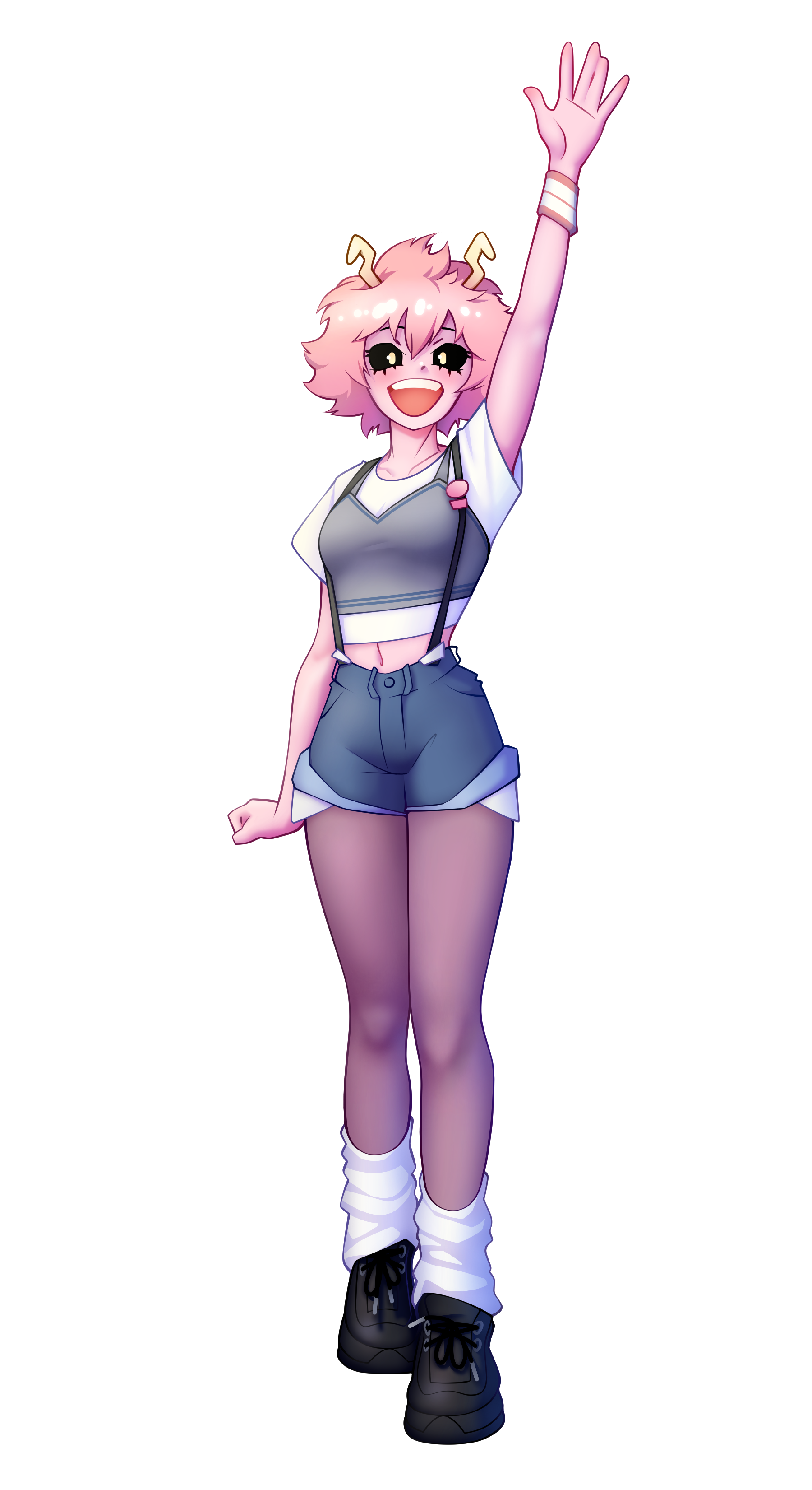 Casual Mina Ashido By Voidentir On Deviantart