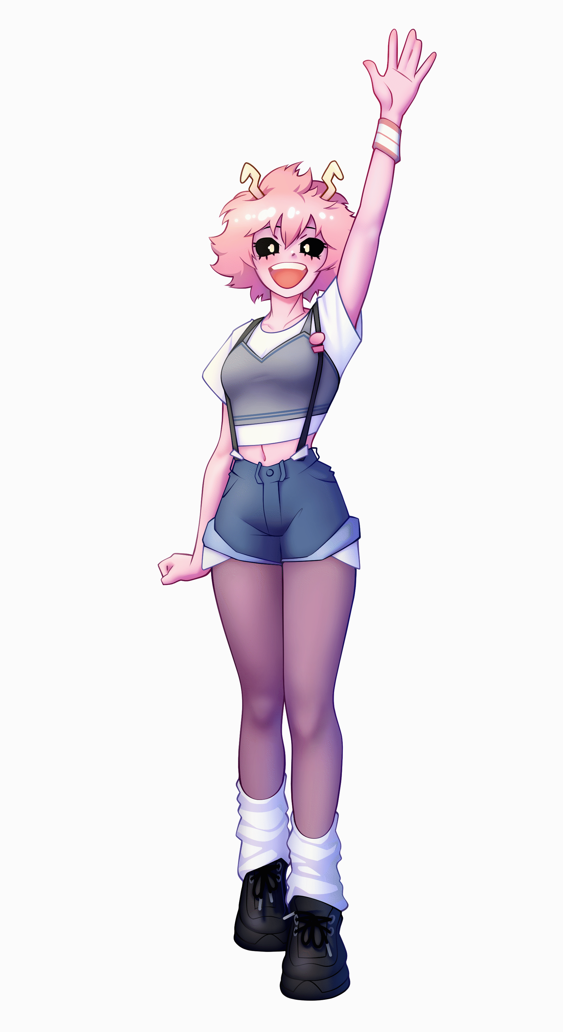 Casual Mina Ashido Animation By Voidentir On Deviantart