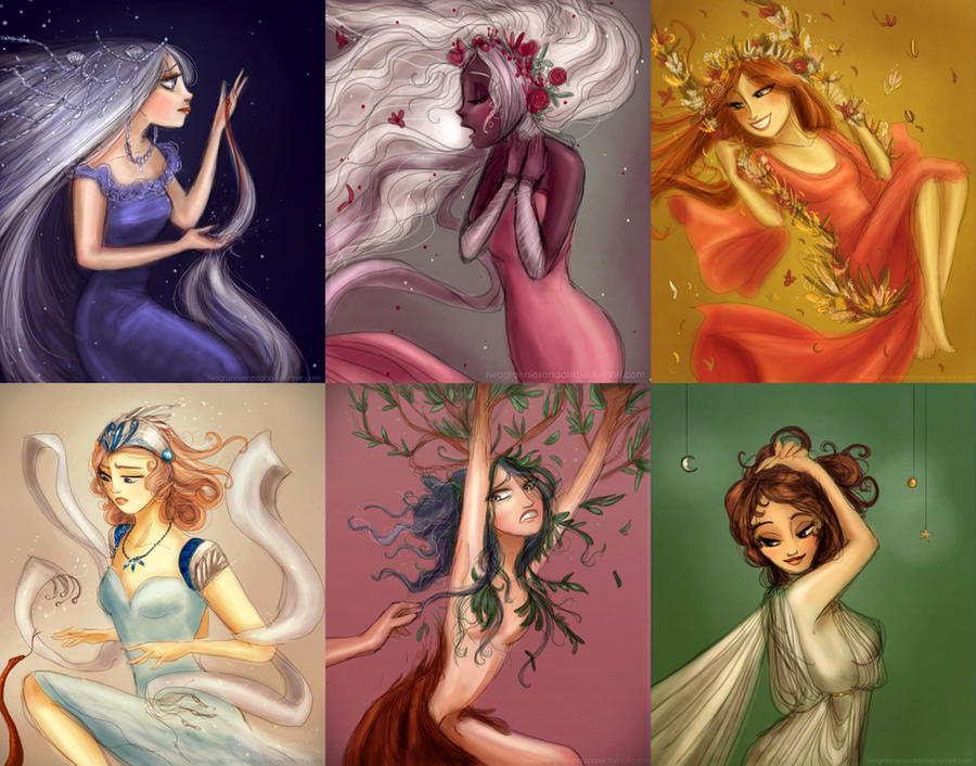 Greek Nymphs By Arbetta On Deviantart