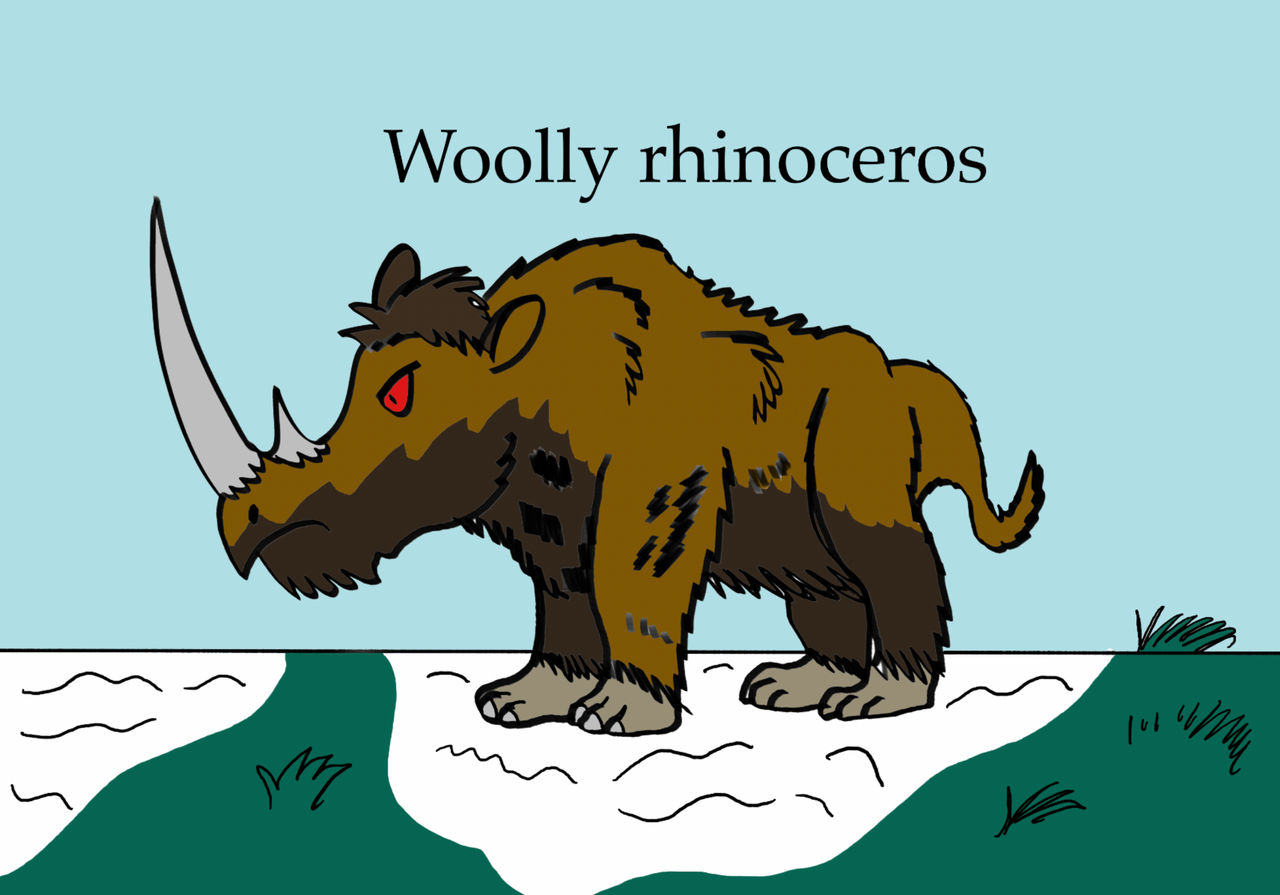 Woolly Rhinoceros By Xxisaacramirez2007xx On Deviantart