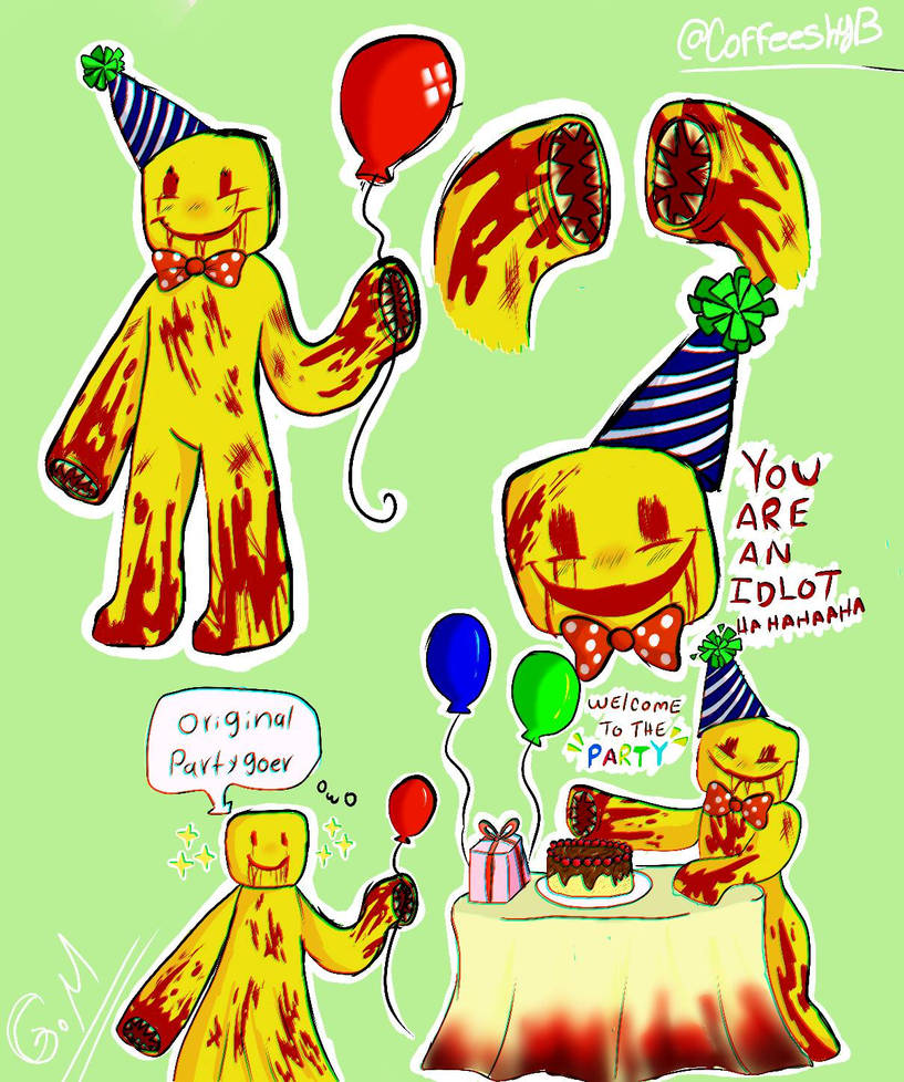My Version Partygoer By Coffeeshyblox On Deviantart