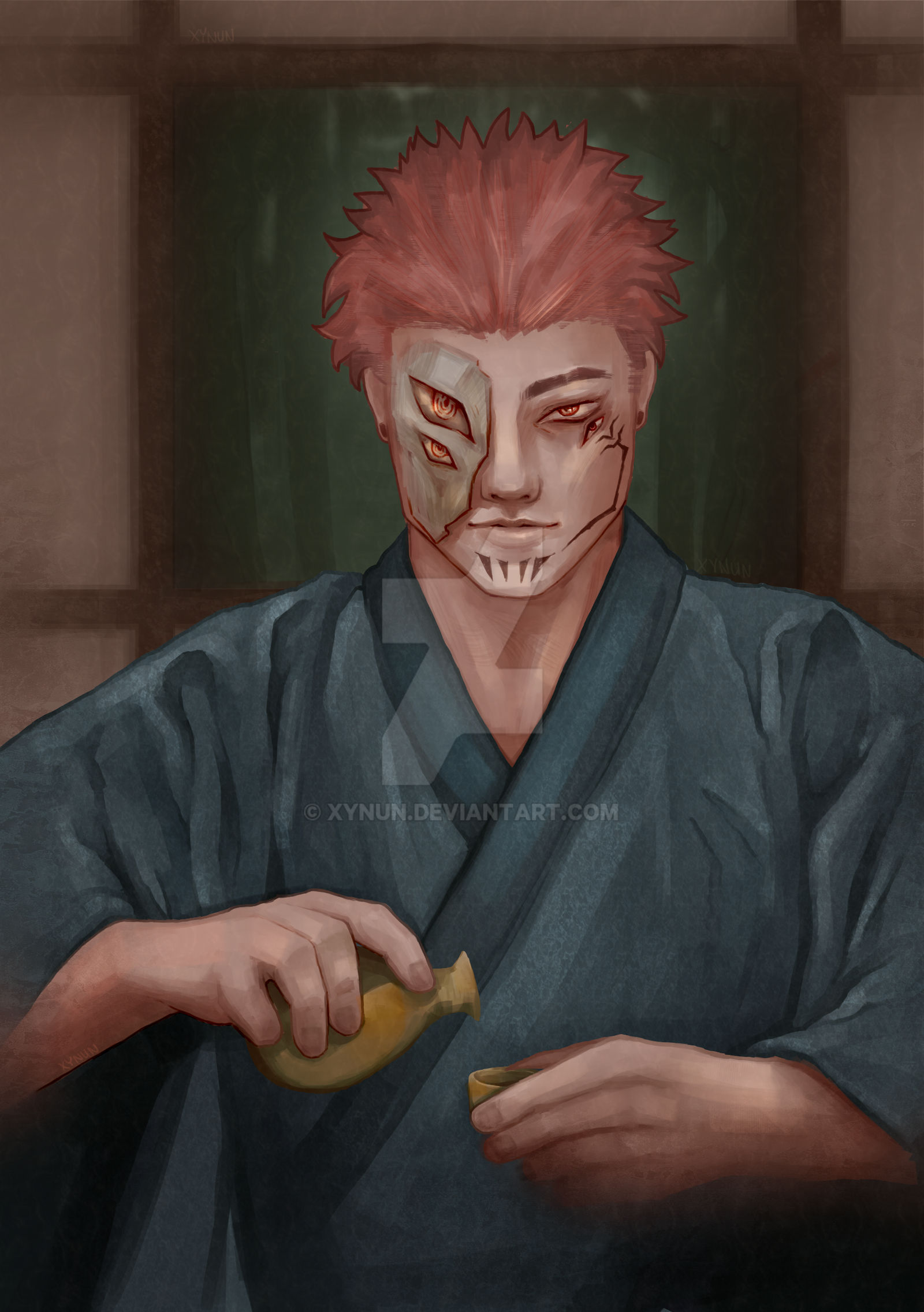 Sukuna True Form Jujutsu Kaisen By Xynun On Deviantart