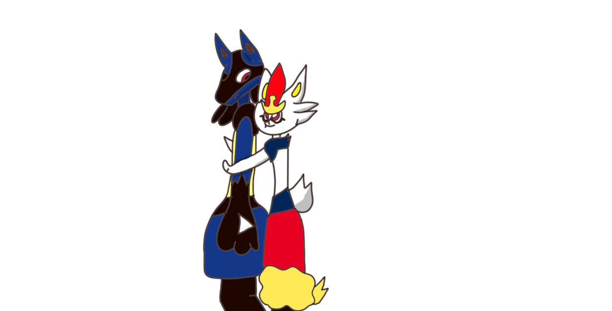 Lucario X Cinderace By Foxboxxx On Deviantart