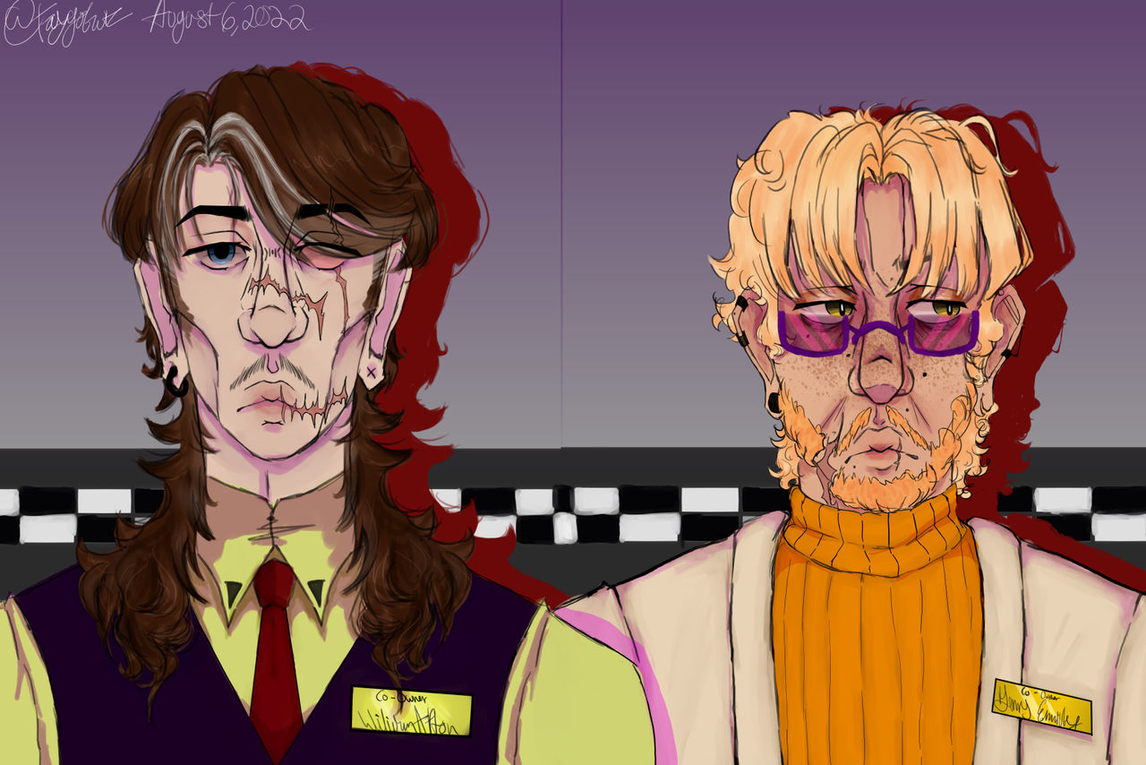 William Afton And Henry Emily By Faygogutz On Deviantart