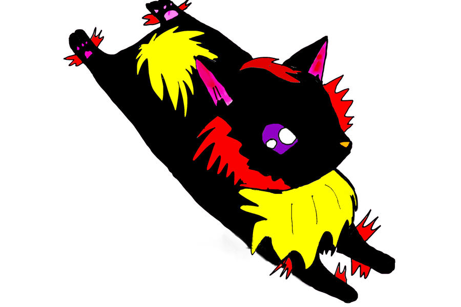 Fire Shadow Fox By Vaultszaoldyeck99 On Deviantart