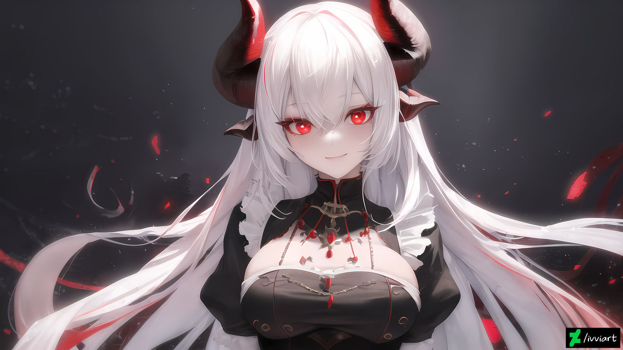 Anime Demon Girl Maid By Ivviart On Deviantart