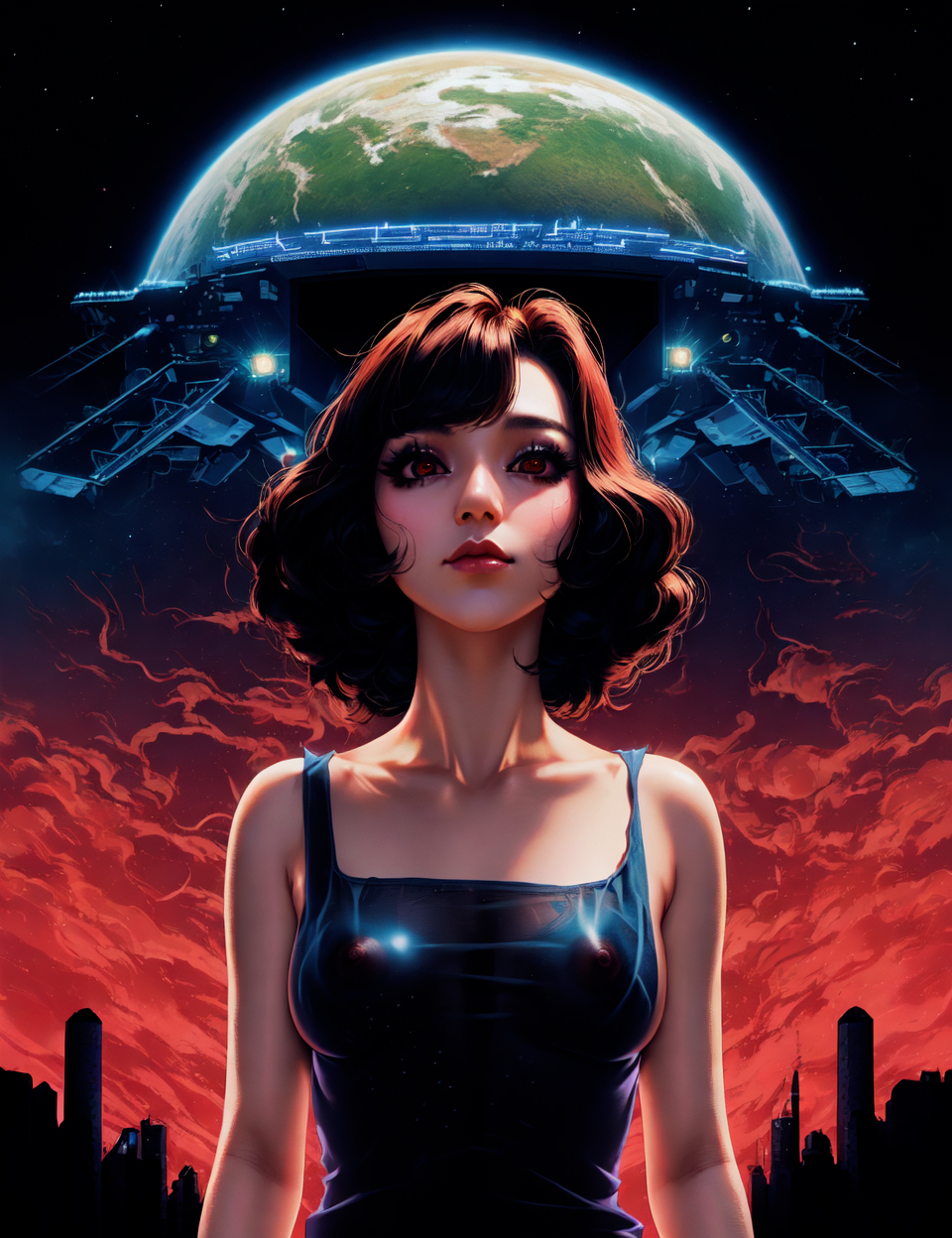 80s Cosmic Horror Girls 5 By Lordbumthunderai On Deviantart