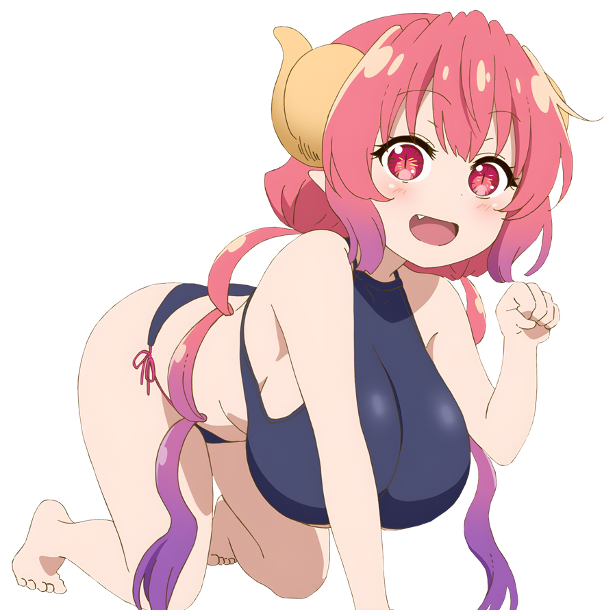 Ilulu Miss Kobayashis Dragon Maid By Sirkagura On Deviantart