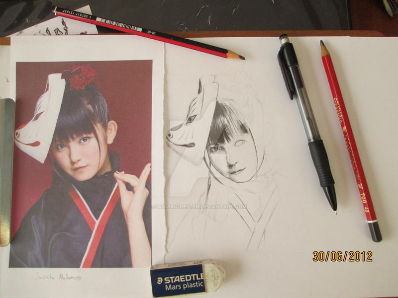 Suzuka Nakamoto Wip By Ianwinchester On Deviantart
