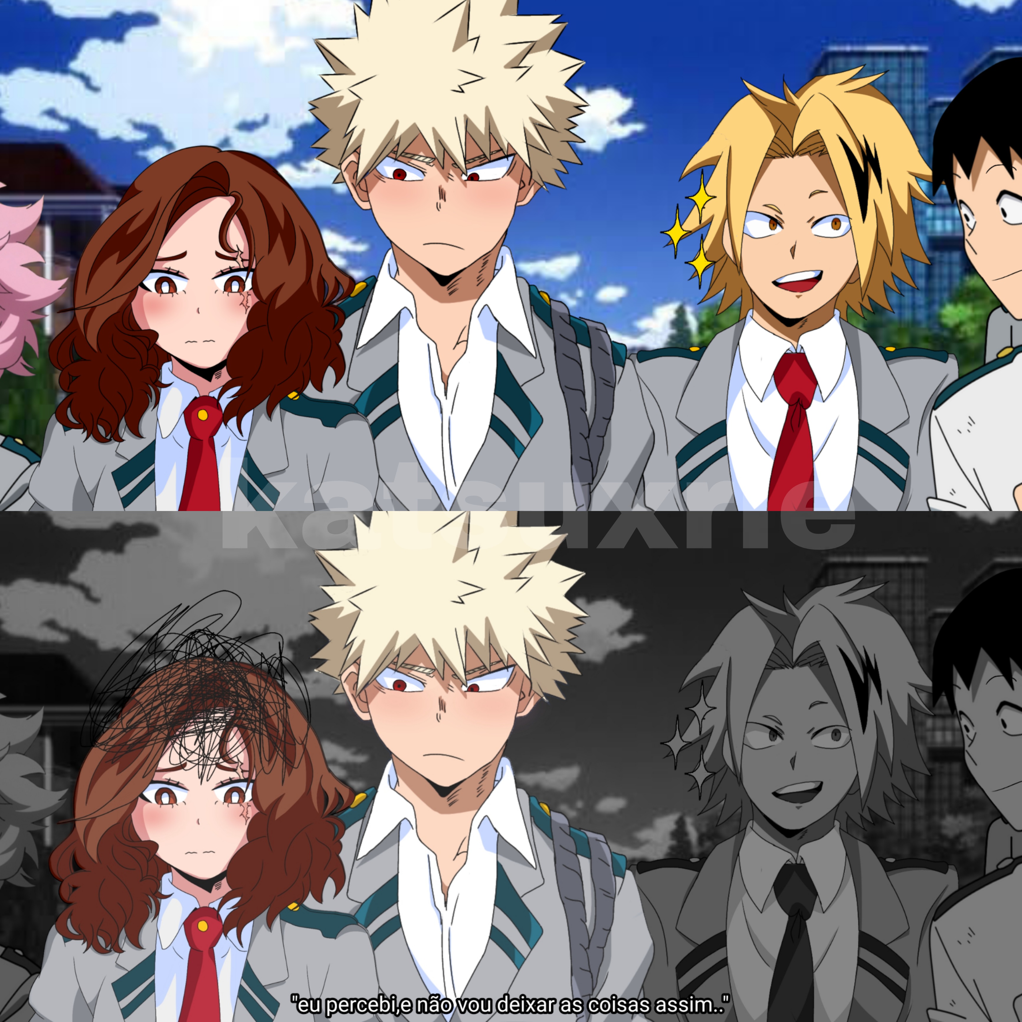 Bakugou Bnha Oc By Katsuxrie On Deviantart