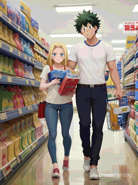 Mtlady And Midoriya By Terrybuggsthevyonder On Deviantart