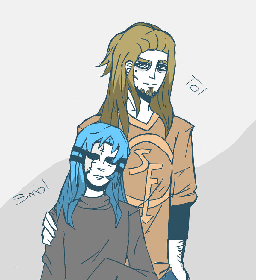 Smol N Tol By Nopotleftbehind On Deviantart