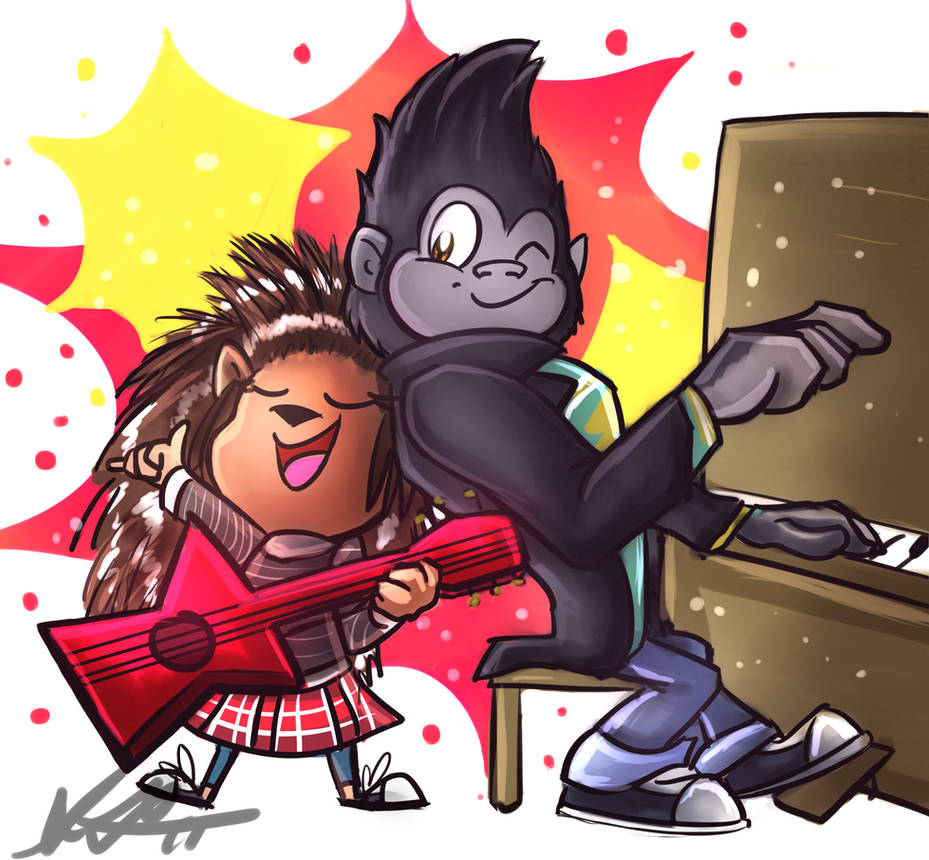 Johnny And Ash By Gaikotsulily On Deviantart