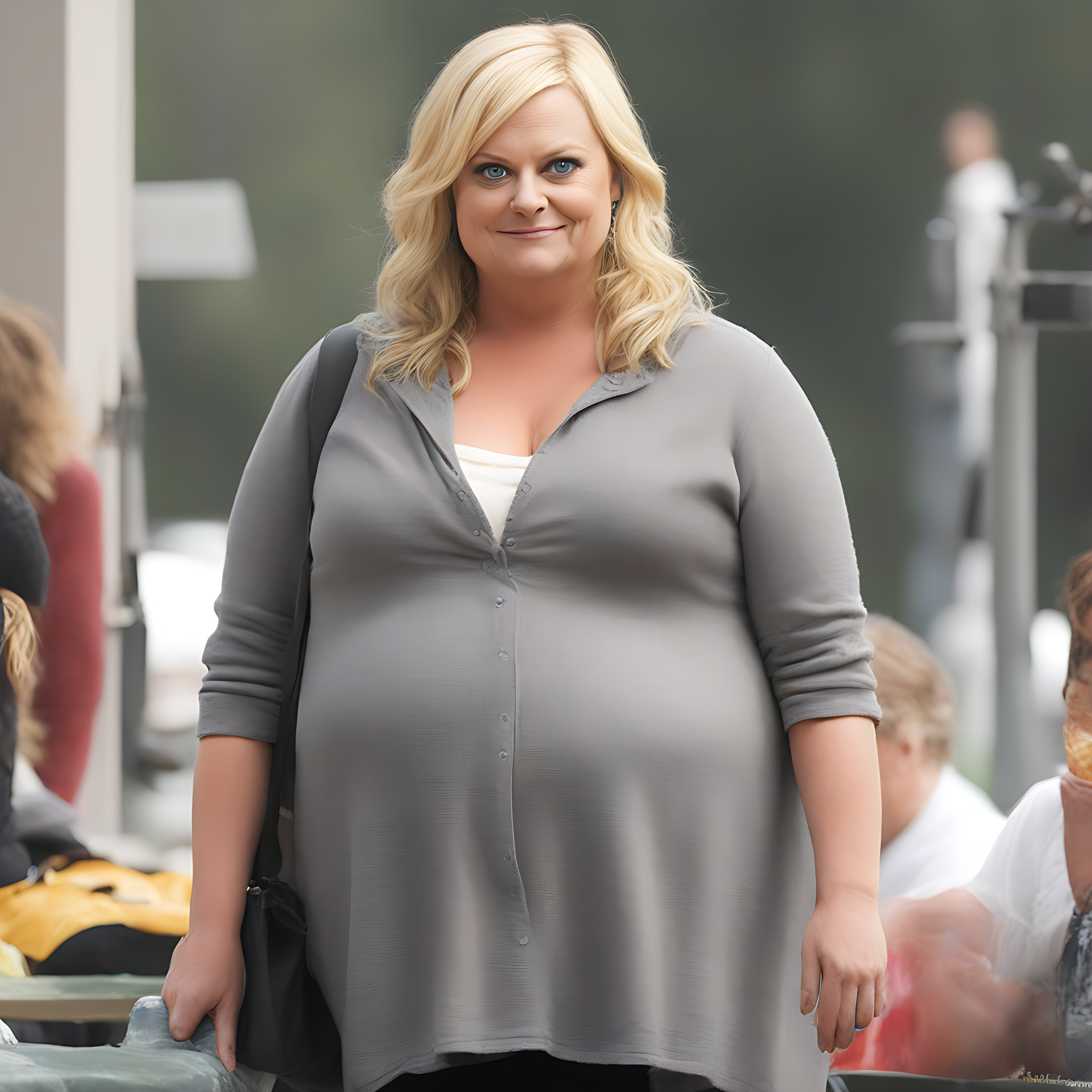 Amy Poehler Can Not Stop Eating 3 By Billboardman On Deviantart