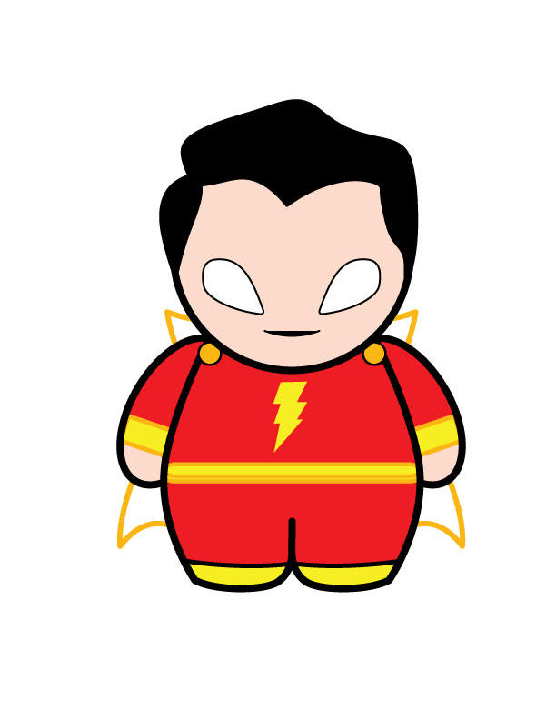 Shazam Chibi By Clanyetidesigns On Deviantart