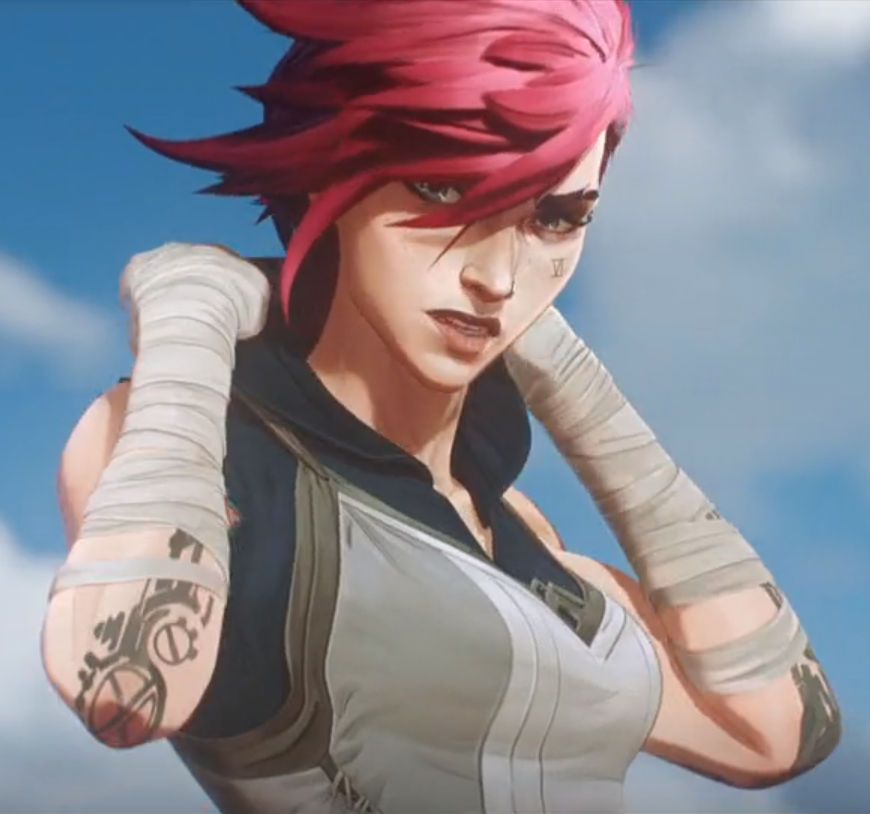 Vi Arcane By Blue Leader97 On Deviantart