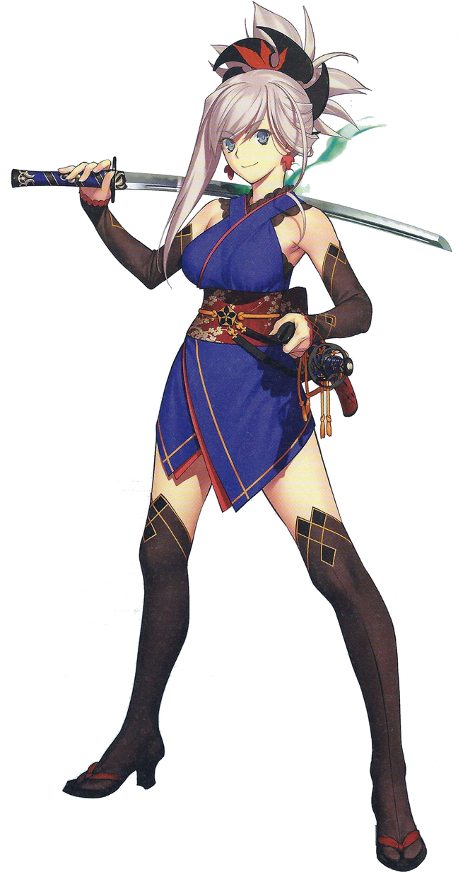 Saber Miyamoto Musashi Female Version By Blue Leader97 On Deviantart